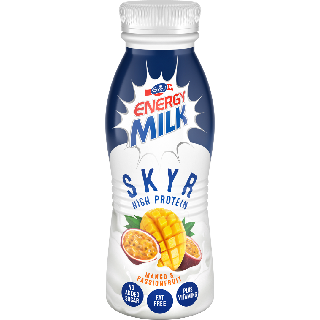 er Skyr Drink mit Mango-Passionsfrucht Geschmack