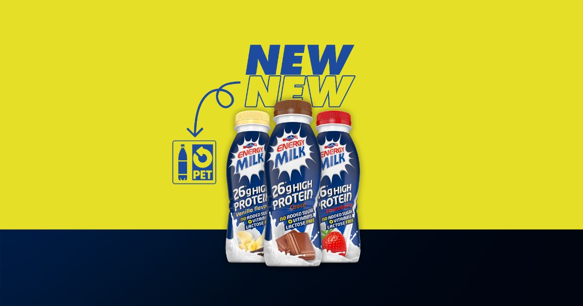 Emmi ENERGY MILK jetzt ins PET!